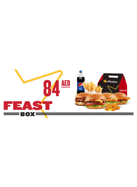 Feast Box from Hardee’s until 30th November - Hardee’s UAE Offers ...