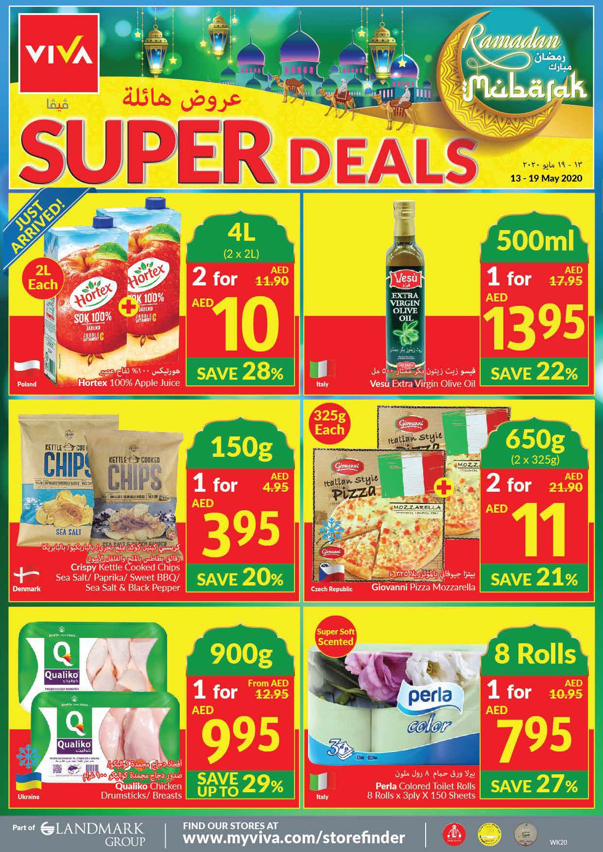 Super Deals from Viva until 19th May - Viva Offers & Promotions