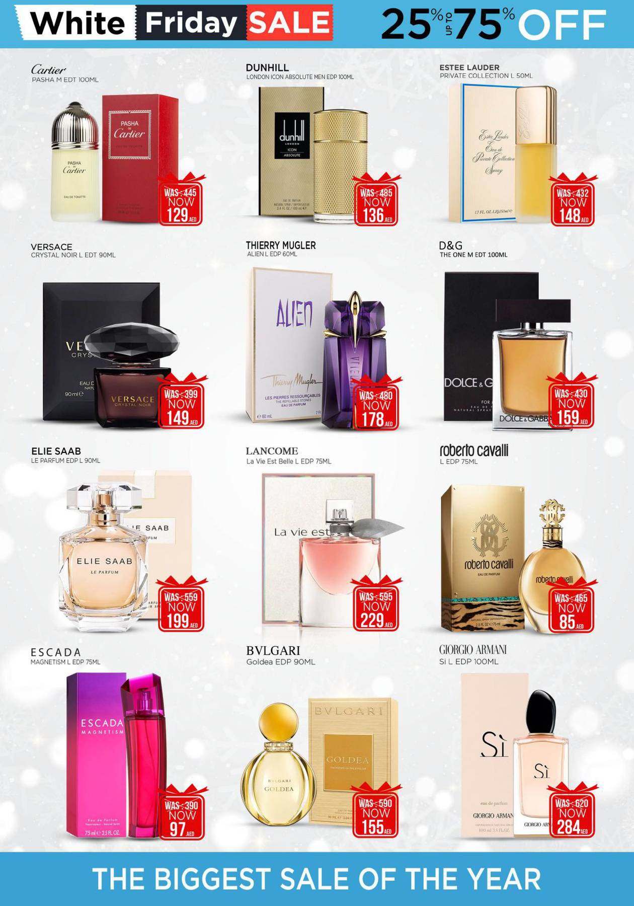 White Friday Sale 25% To 75% from V Perfumes until 3rd December - V ...