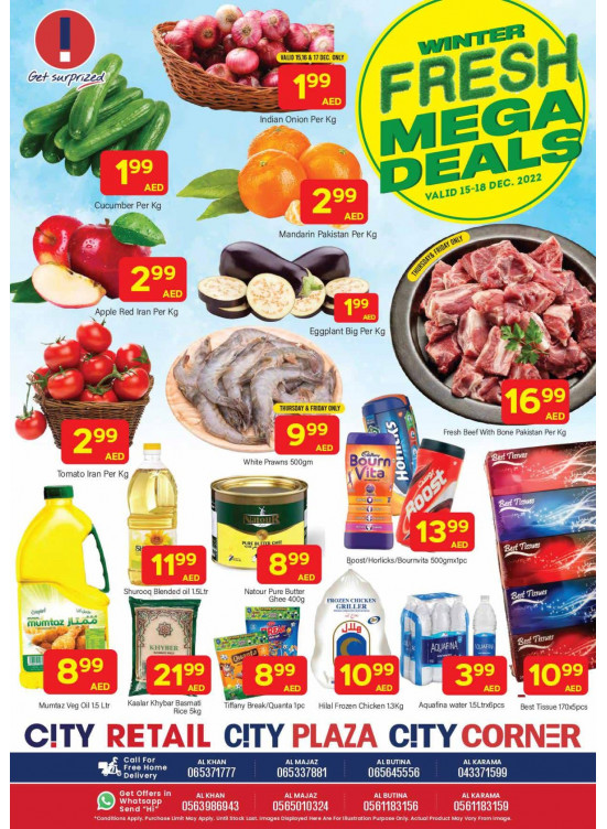 Fresh Deals from City Retail until 18th December - City Retail UAE ...