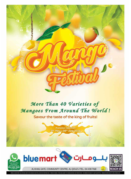 Mango Festival - Al Khail Gate Community Centre, Dubai from bluemart ...