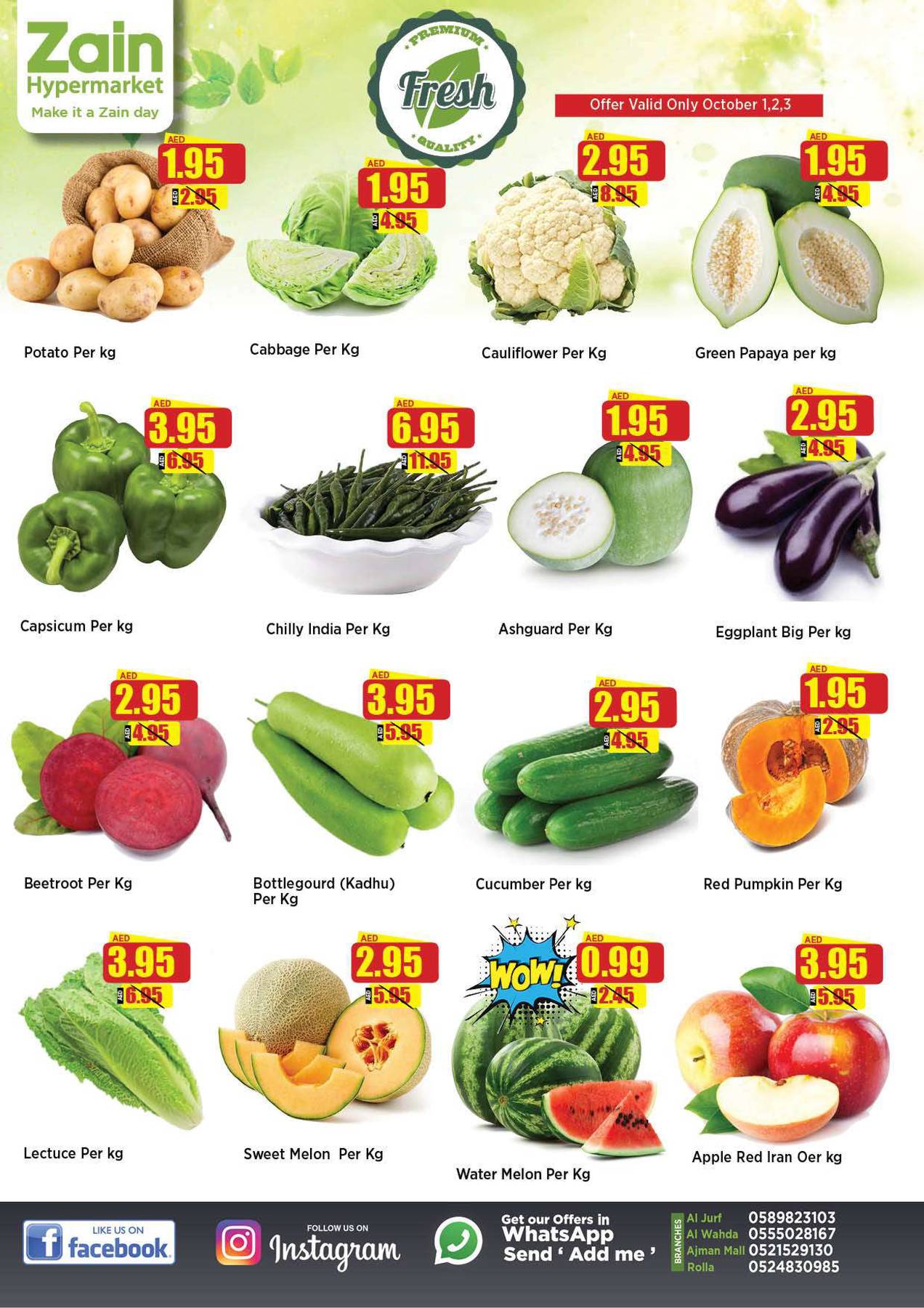 Biggest Weekend Deals from Zain Hypermarket until 7th October - Zain ...