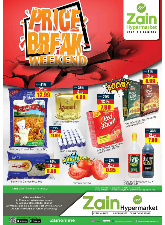 Weekend Deals from Zain Hypermarket until 14th March - Zain Hypermarket ...