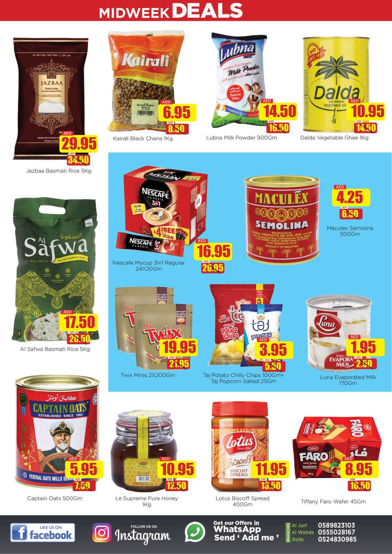 Midweek Deals - Rolla, Sharjah from Zain Hypermarket until 7th July ...