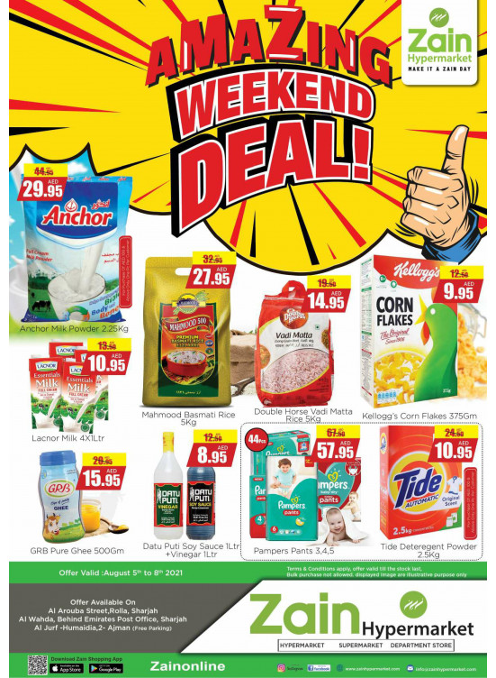 Amazing Weekend Deals from Zain Hypermarket until 8th August - Zain ...