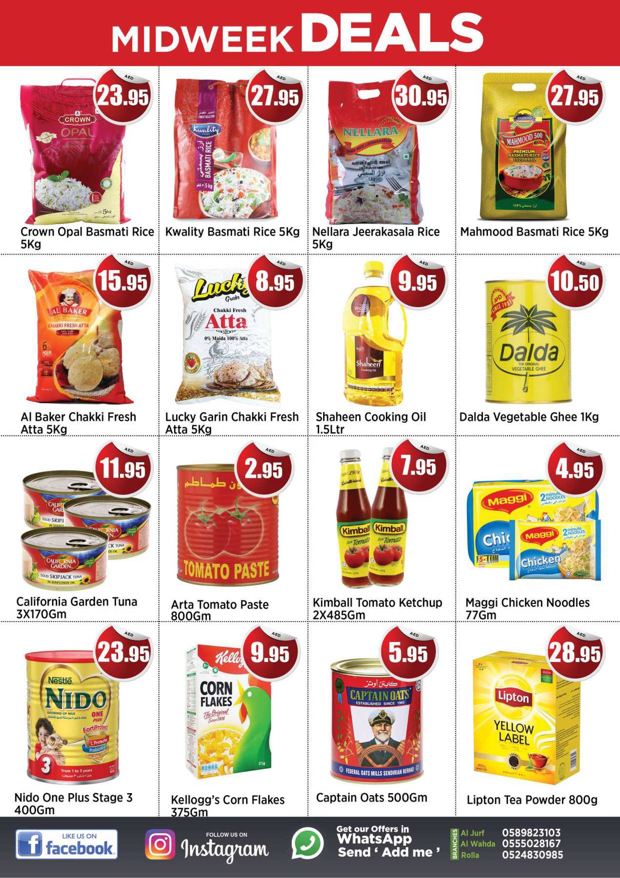 Market Deals - Rolla, Sharjah from Zain Hypermarket until 18th August ...