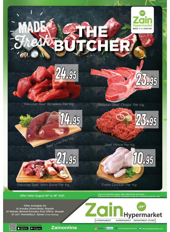 Fresh Deals from Zain Hypermarket until 18th August - Zain Hypermarket ...
