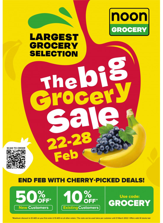 The Big Grocery Sale from Noon until 28th February - Noon UAE Offers ...
