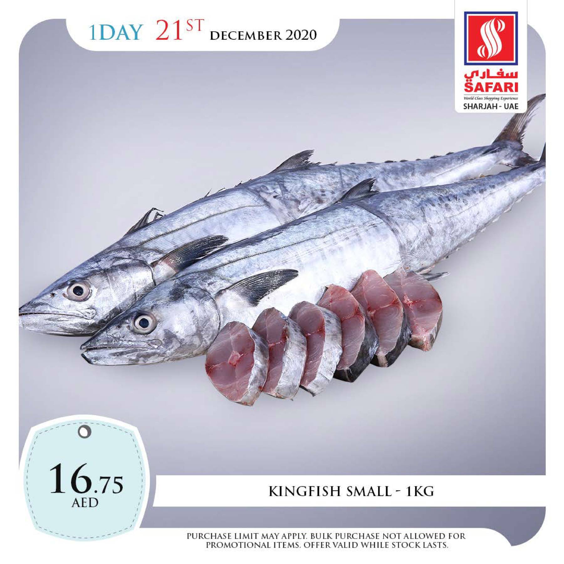Fresh Fish Offers from Safari Hypermarket until 21st December - Safari ...