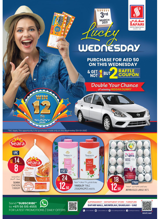 Wednesday Offers from Safari Hypermarket until 3rd March - Safari ...