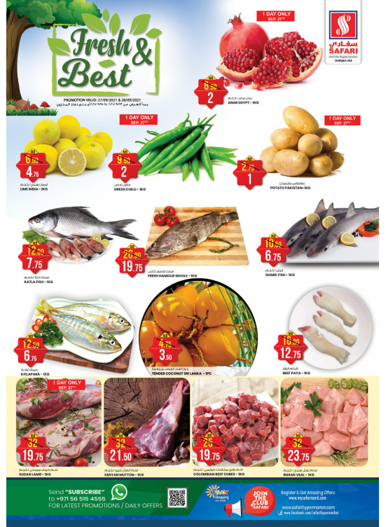 Fresh Offers from Safari Hypermarket until 29th September - Safari ...