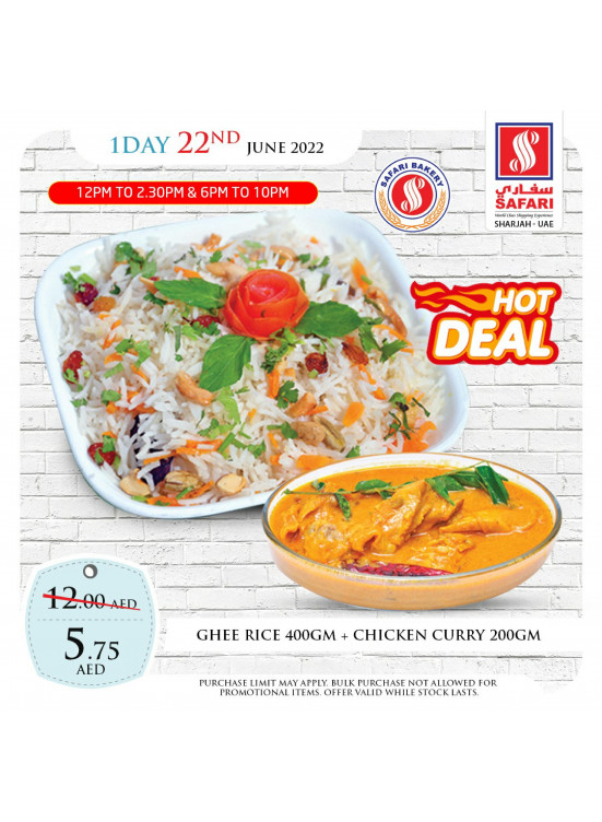 Wednesday Offers from Safari Hypermarket until 23rd June - Safari ...