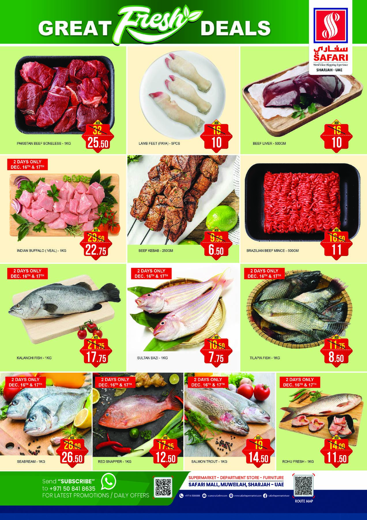 Fresh Offers from Safari Hypermarket until 18th December - Safari ...