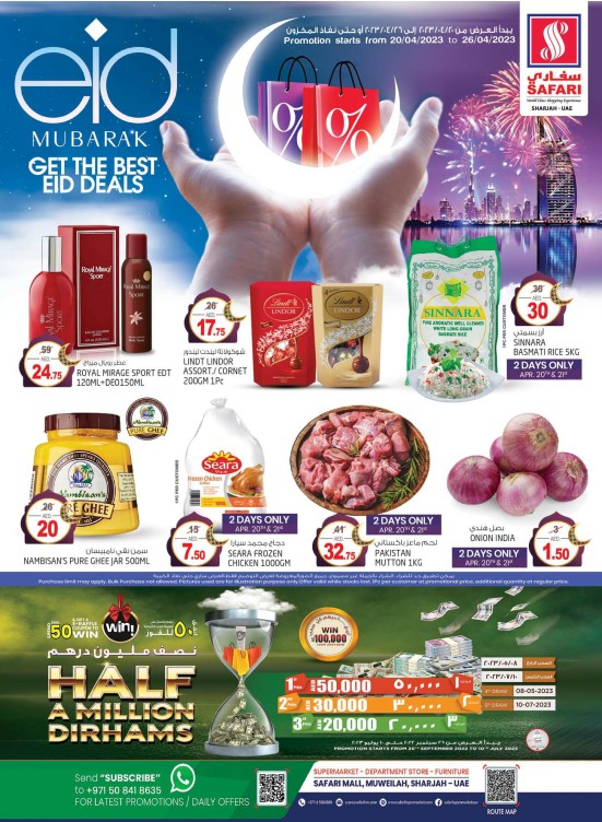 Best Eid Deals from Safari Hypermarket until 26th April - Safari ...