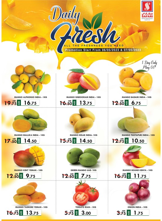 Fresh Offers from Safari Hypermarket until 7th May - Safari Hypermarket ...