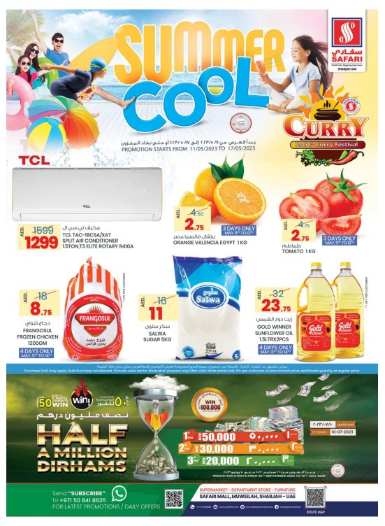 Summer Deals from Safari Hypermarket until 17th May - Safari Hypermarket UAE Offers & Promotions