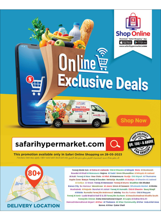 Online Exclusive Deals from Safari Hypermarket until 28th May - Safari ...