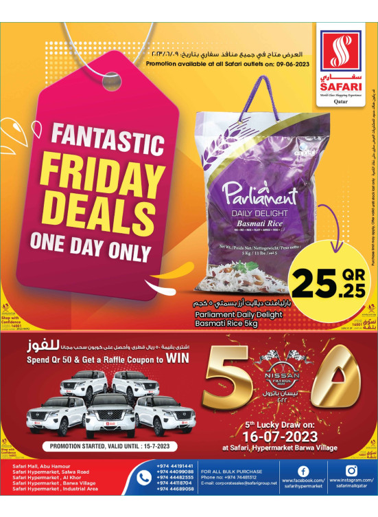Friday Offers from Safari Hypermarket until 9th June - Safari ...