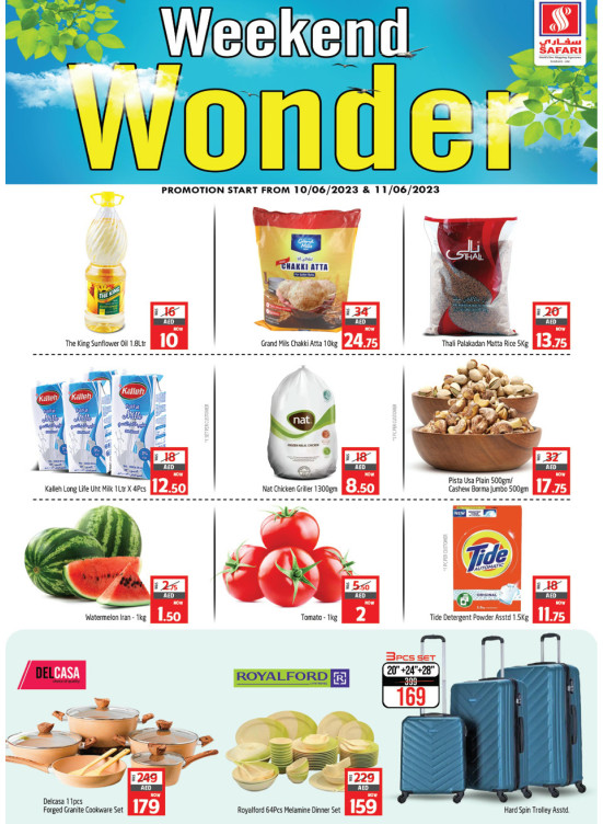 Weekend Wonder from Safari Hypermarket until 11th June - Safari ...