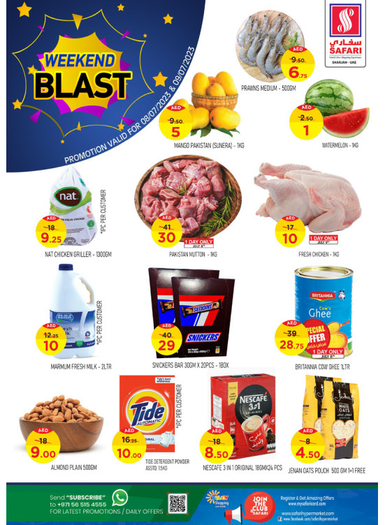Weekend Blast from Safari Hypermarket until 9th July - Safari ...