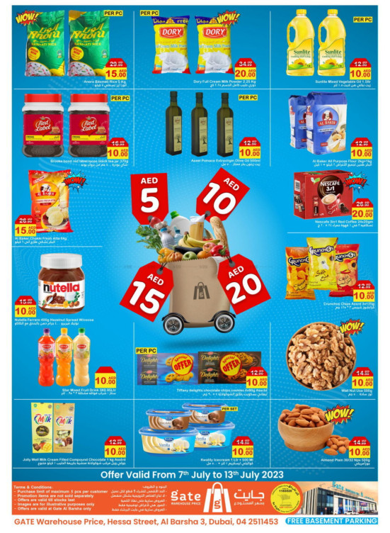 Below 20 AED Deals - Al Barsha 3, Dubai from GATE until 13th July - GATE UAE Offers & Promotions