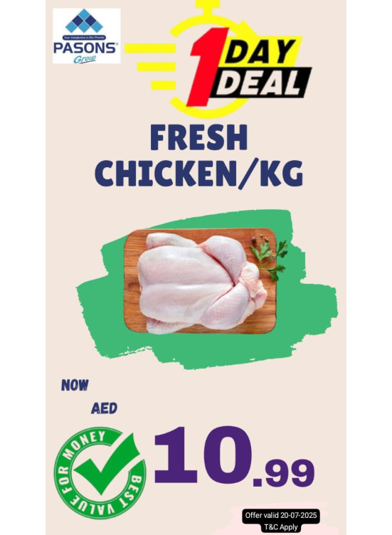 Fresh Chicken Deals from Pasons until 20th July - Pasons UAE Offers ...