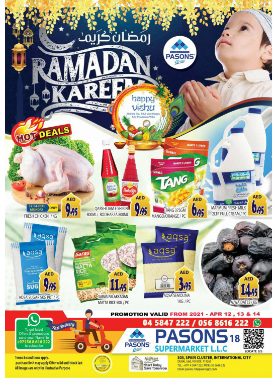 Ramadan 2021 Offers - Pasons 18 Supermarket from Pasons until 15th ...