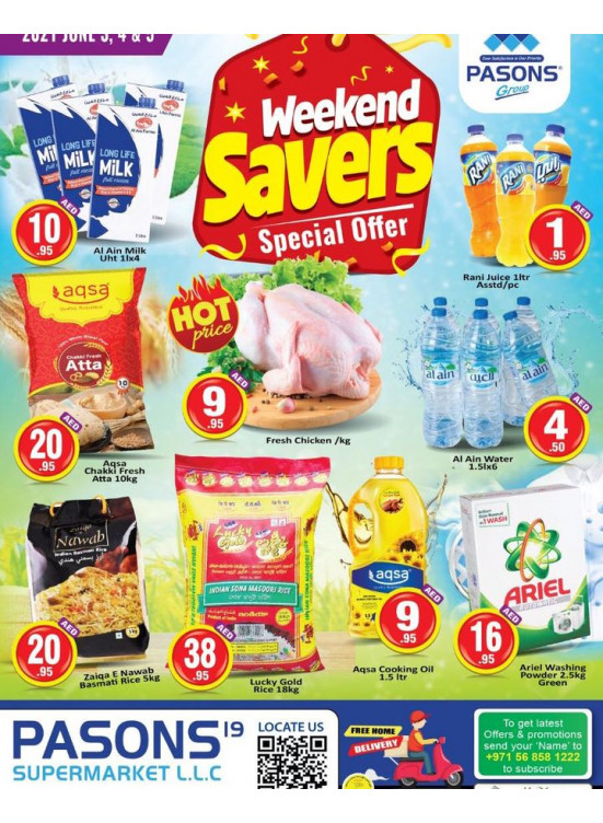 Weekend Saver - Pasons 19 Supermarket from Pasons until 5th June ...