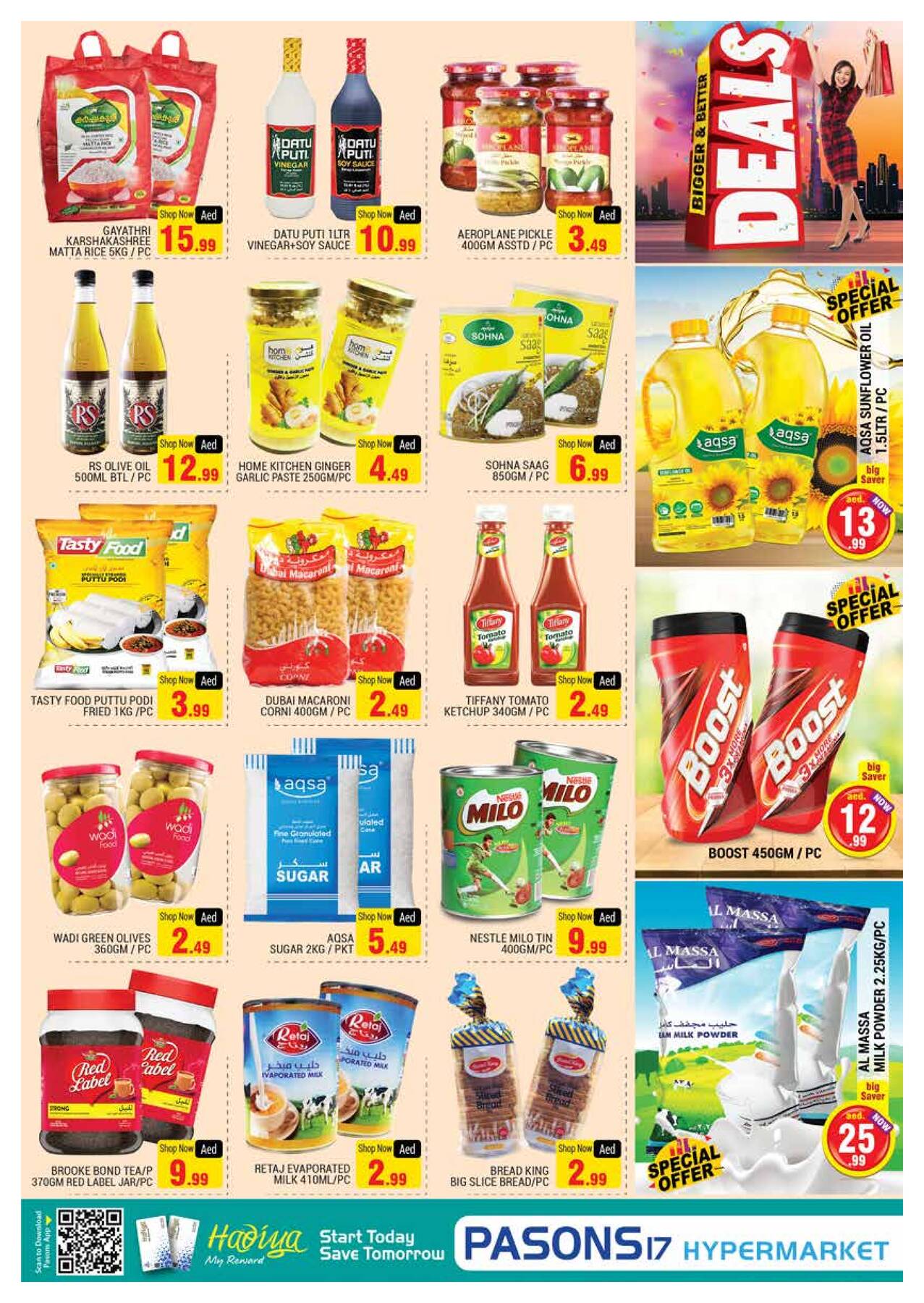 Bigger & Better Deals - Al Quoz from Pasons until 25th September ...