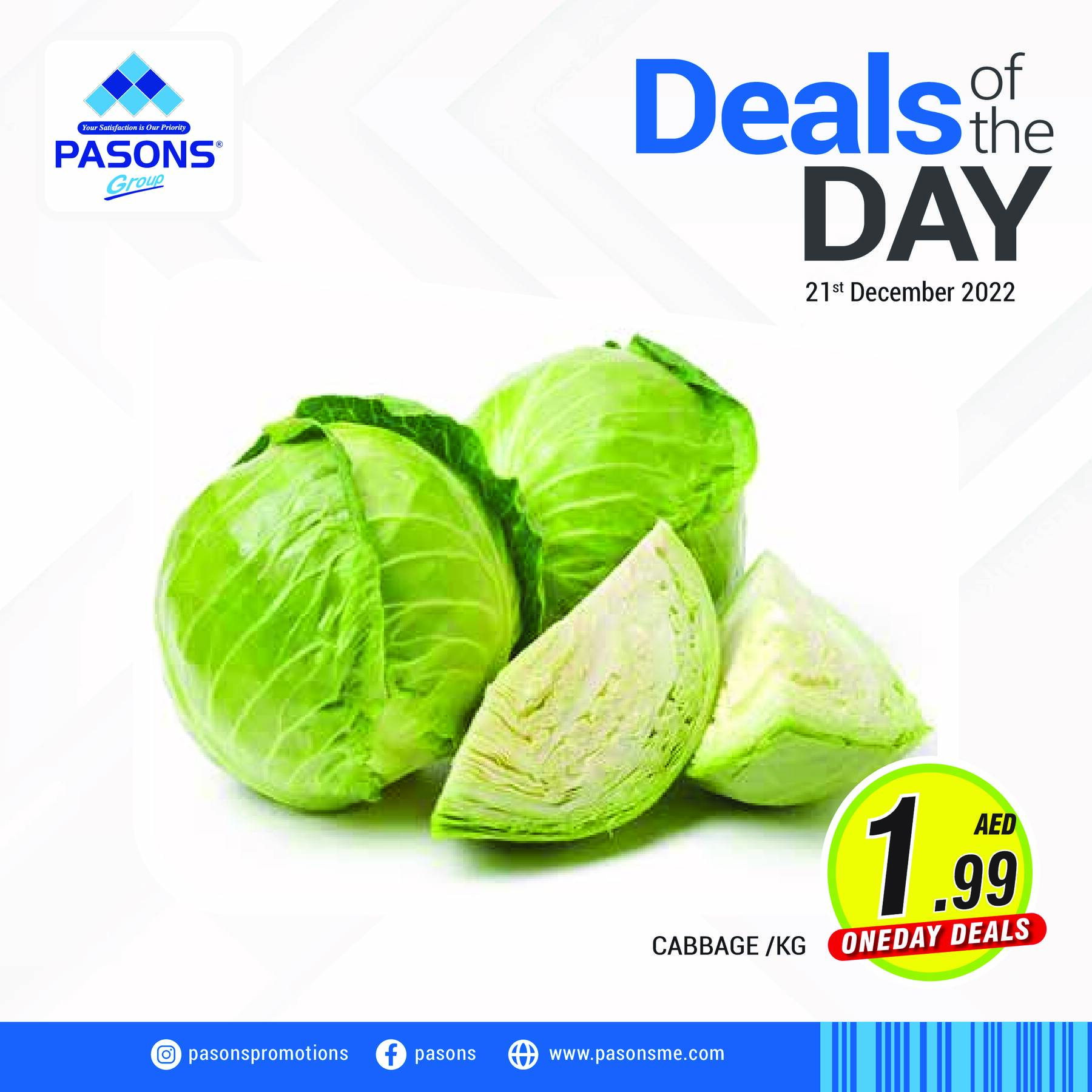 Wednesday Offers from Pasons until 21st December - Pasons Offers ...