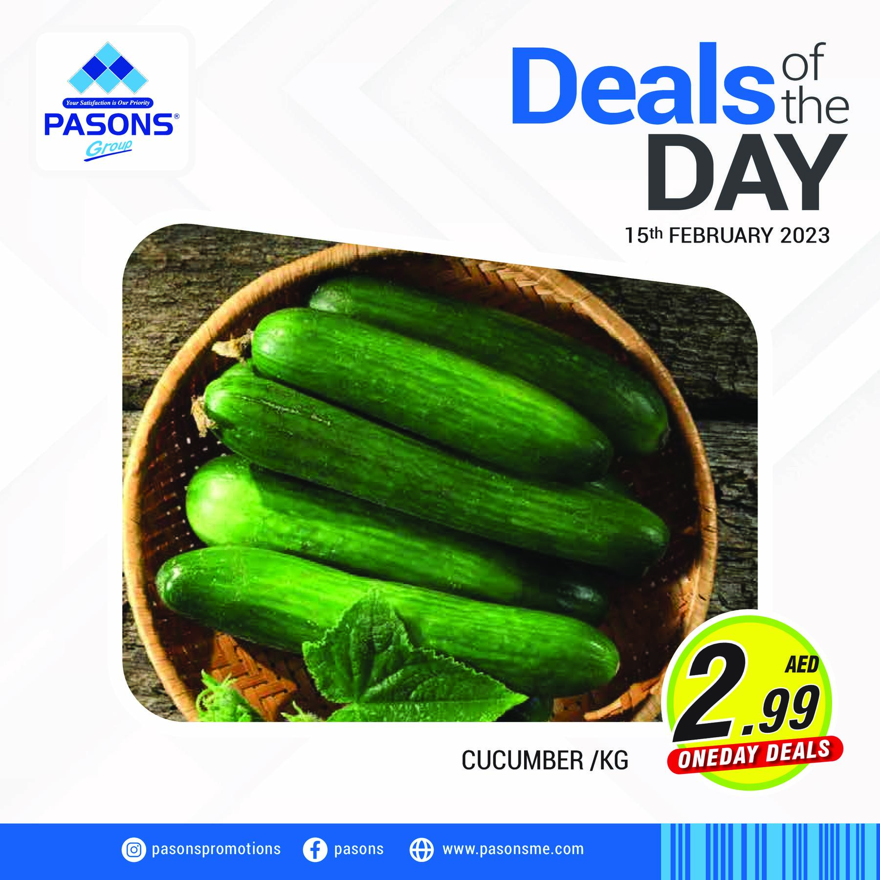 Wednesday Offers from Pasons until 15th February - Pasons Offers ...