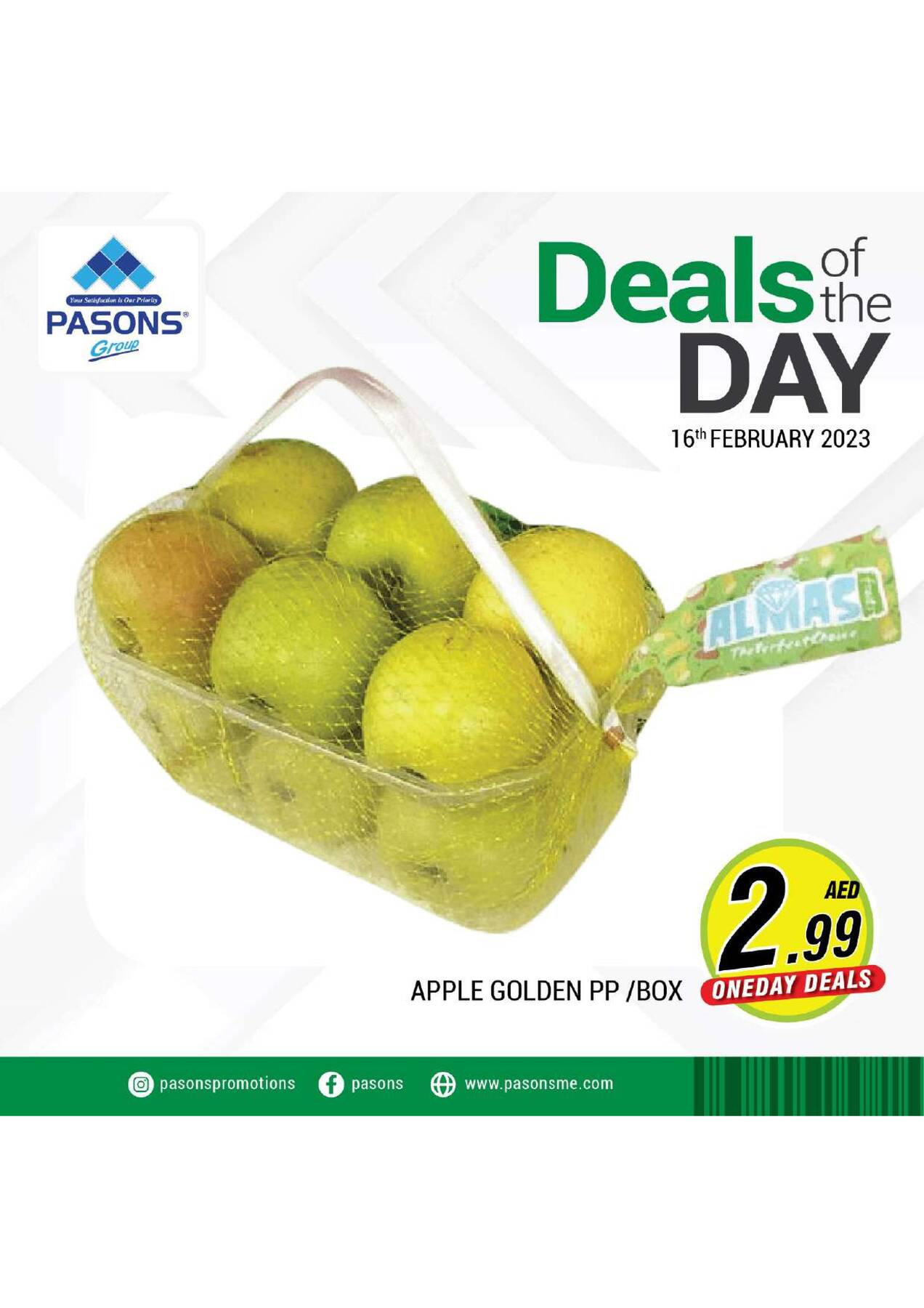 Thursday Delights from Pasons until 16th February - Pasons Offers ...