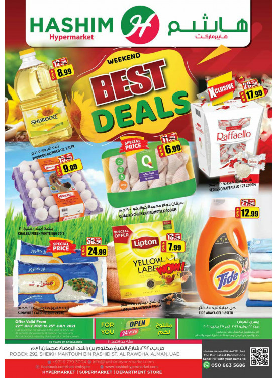 Weekend Best Deals from Hashim Hypermarket until 25th July - Hashim ...