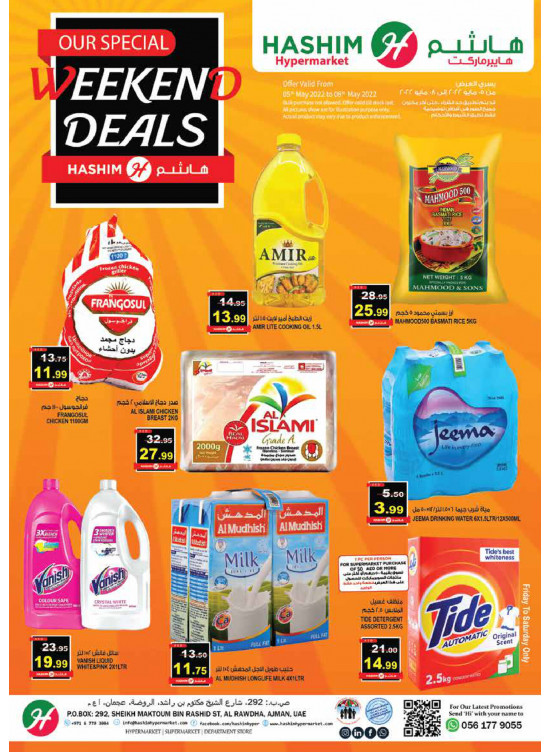 Weekend Deals from Hashim Hypermarket until 8th May - Hashim ...