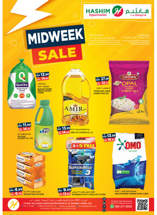 Midweek Sale from Hashim Hypermarket until 18th May - Hashim ...