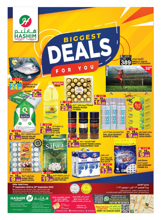Weekend Deals - Sharjah from Hashim Hypermarket until 10th September ...