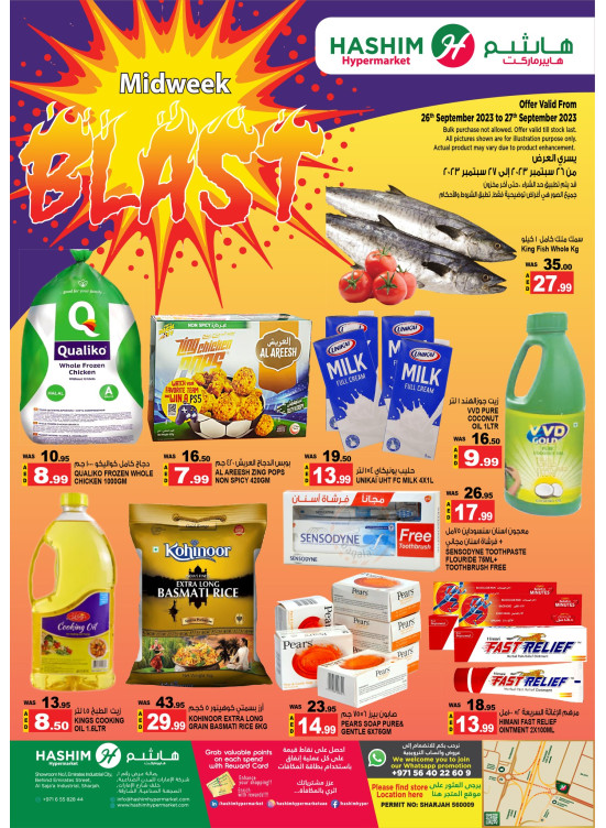 Midweek Deals - Sharjah from Hashim Hypermarket until 27th September ...
