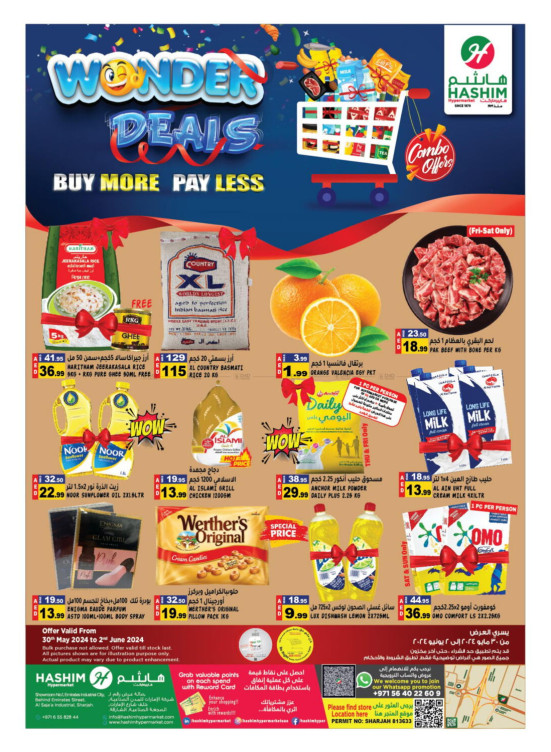 Weekend Deals - Sharjah from Hashim Hypermarket until 2nd June - Hashim ...