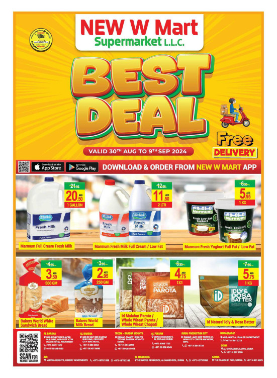 Best Deals from New W Mart until 9th September - New W Mart UAE Offers ...
