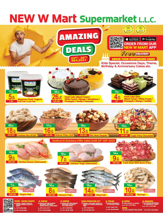 Amazing Deals from New W Mart until 26th September - New W Mart UAE ...