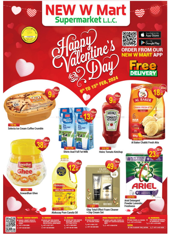 Valentine Day Deals from New W Mart until 15th February - New W Mart ...