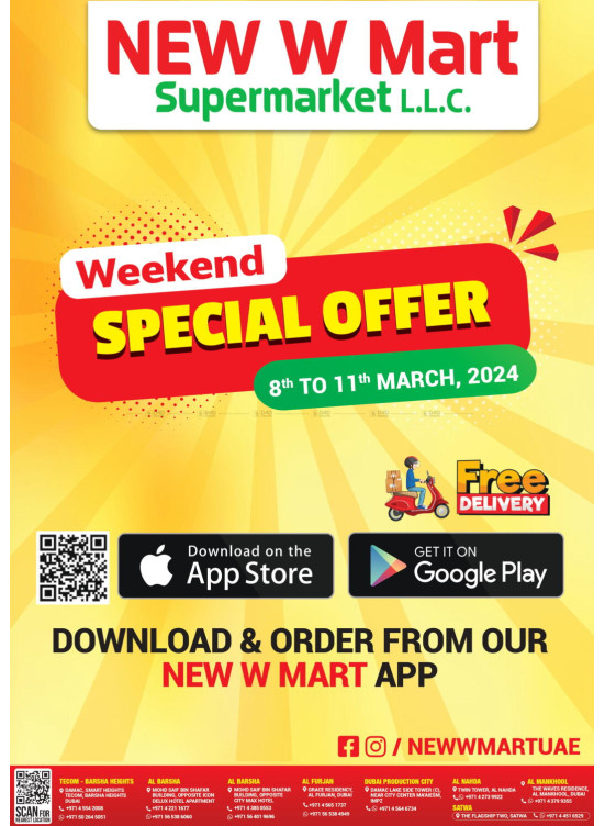Weekend Deals from New W Mart until 11th March - New W Mart UAE Offers ...
