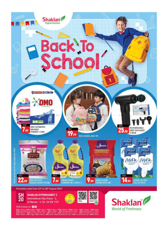 Weekend Deals - Al Warsan from Shaklan until 25th August - Shaklan UAE ...