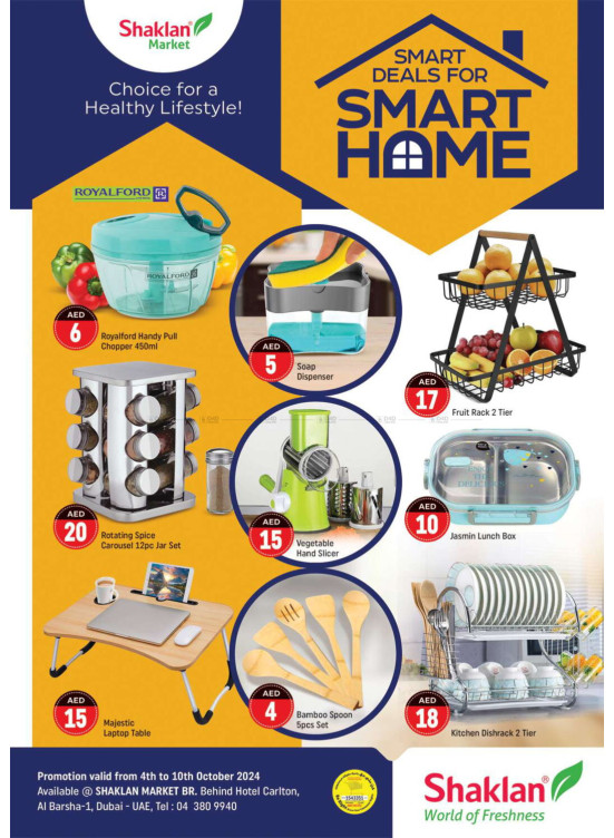 Smart Deals For Smart Home - Al Barsha 1, Dubai from Shaklan until 10th ...