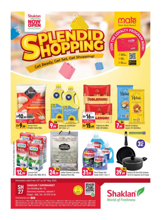 Splendid Shopping - Shaklan 7 Supermarket, Zen Building, Jebel Ali from ...