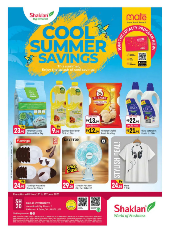 Cool Summer Savings - Al Warsan from Shaklan until 15th June - Shaklan ...