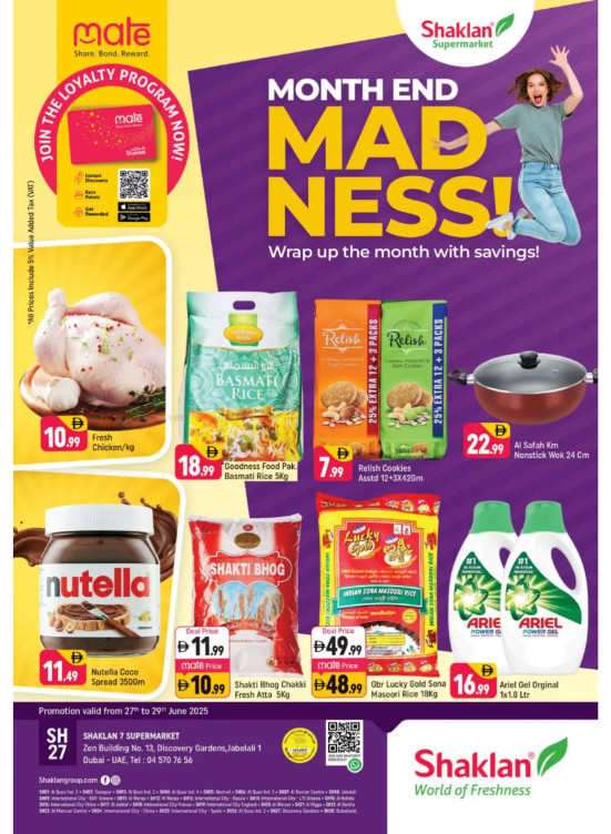 Month-End Deals - Shaklan 7 Supermarket, Zen Building, Jebel Ali from ...