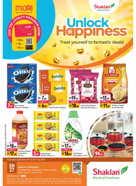 Unlock Happiness - Shaklan 7 Supermarket, Zen Building, Jebel Ali from ...