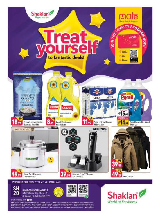 Fantastic Deals - Al Warsan from Shaklan until 21st December - Shaklan ...