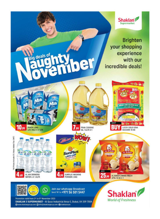 Weekend Deals - Shaklan 3 Supermarket, Al quoz Ind 2 from Shaklan until ...